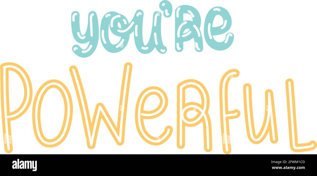 Powerful quotes Stock Vector Images - Alamy