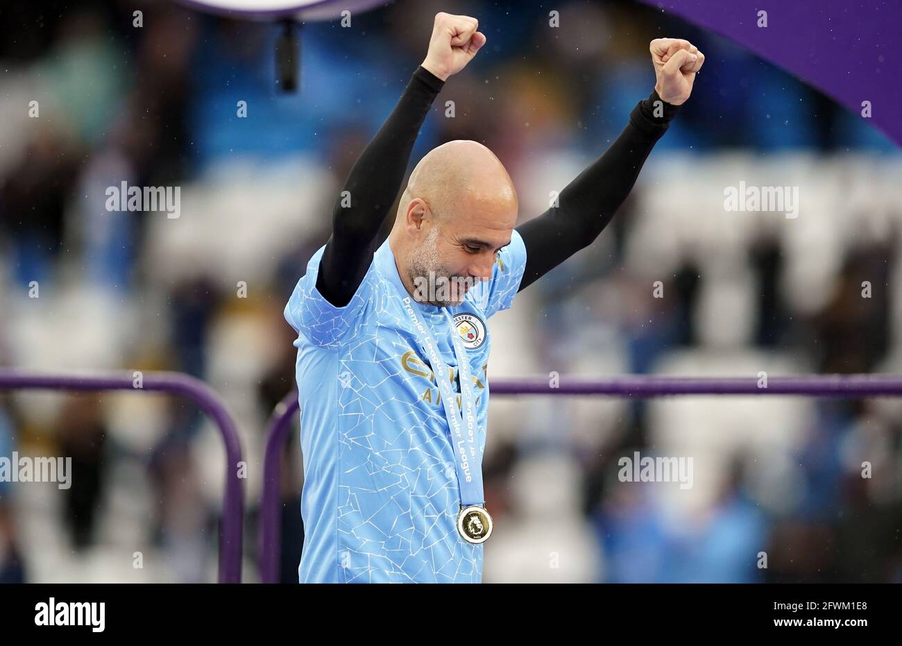 Pep guardiola celebrate 2021 hi-res stock photography and images - Alamy