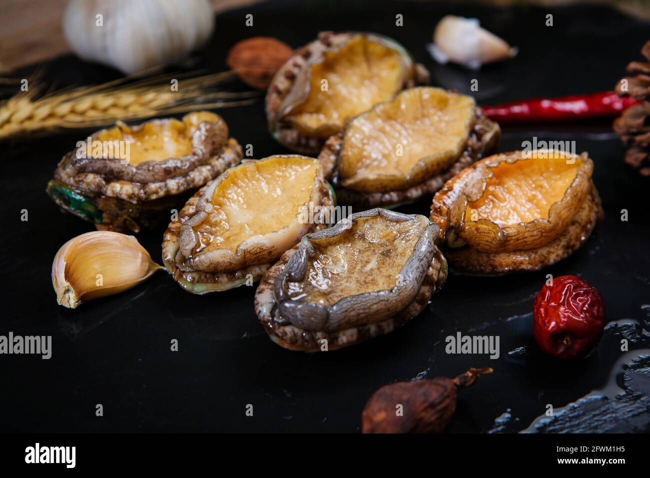 Dried abalone hi-res stock photography and images - Alamy