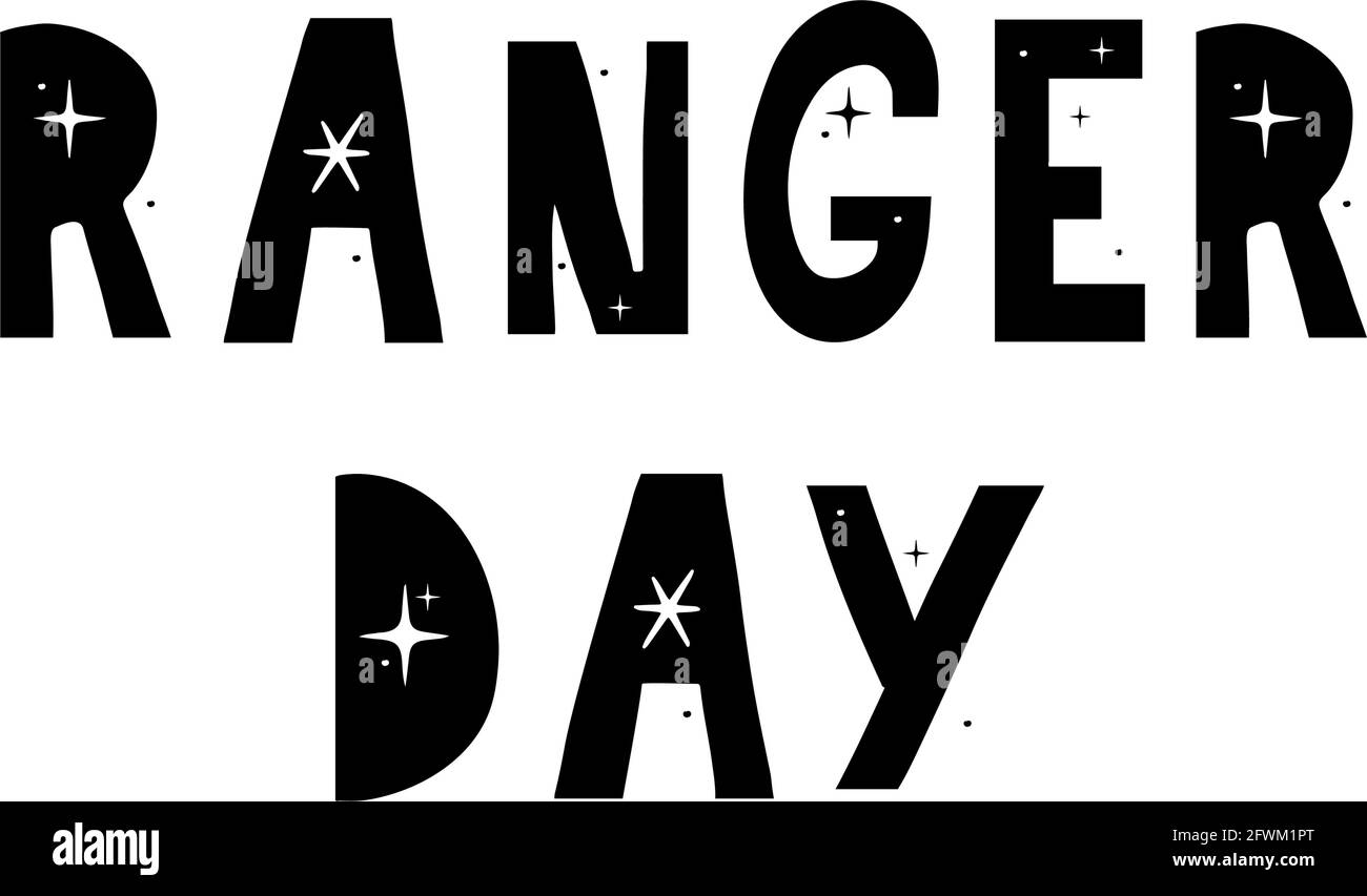 World Ranger Day . Geometric design suitable for greeting card poster ...