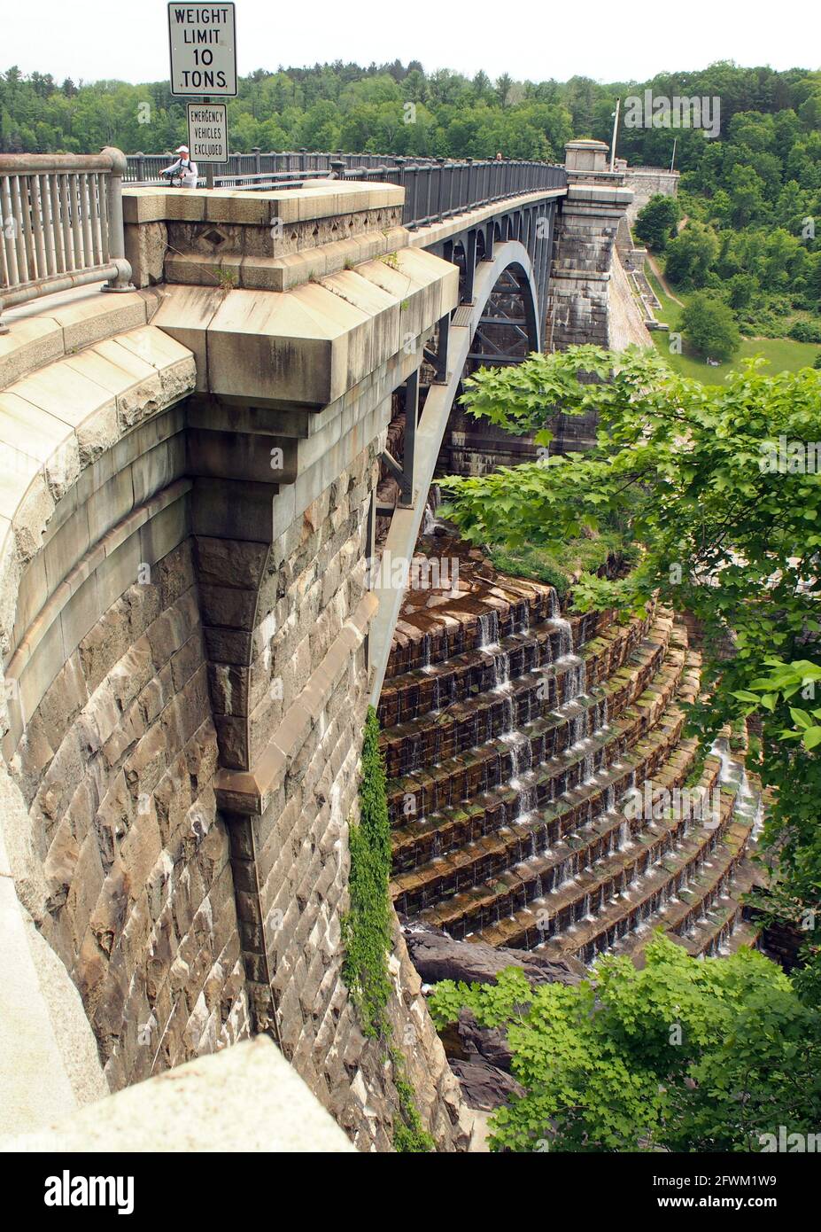 New Croton Dam, constructed in 1892-1906, part of the New York City ...