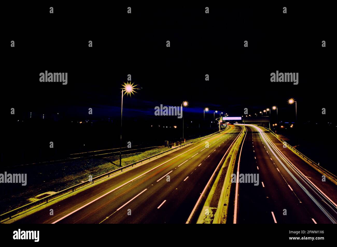 Glasgow motorway bridge hi-res stock photography and images - Alamy