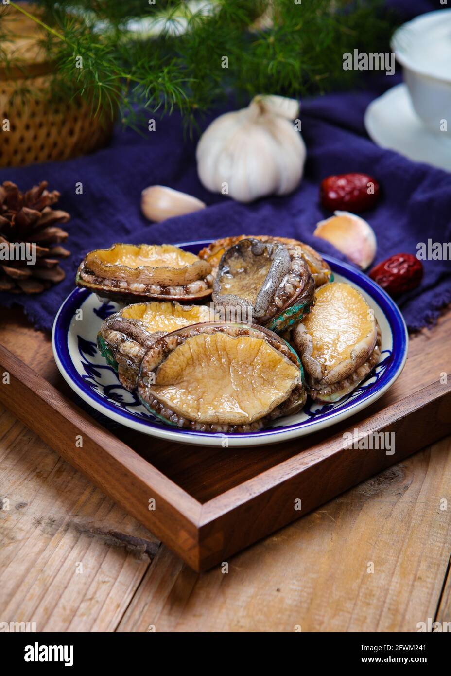 Raw abalone meat hi-res stock photography and images - Alamy