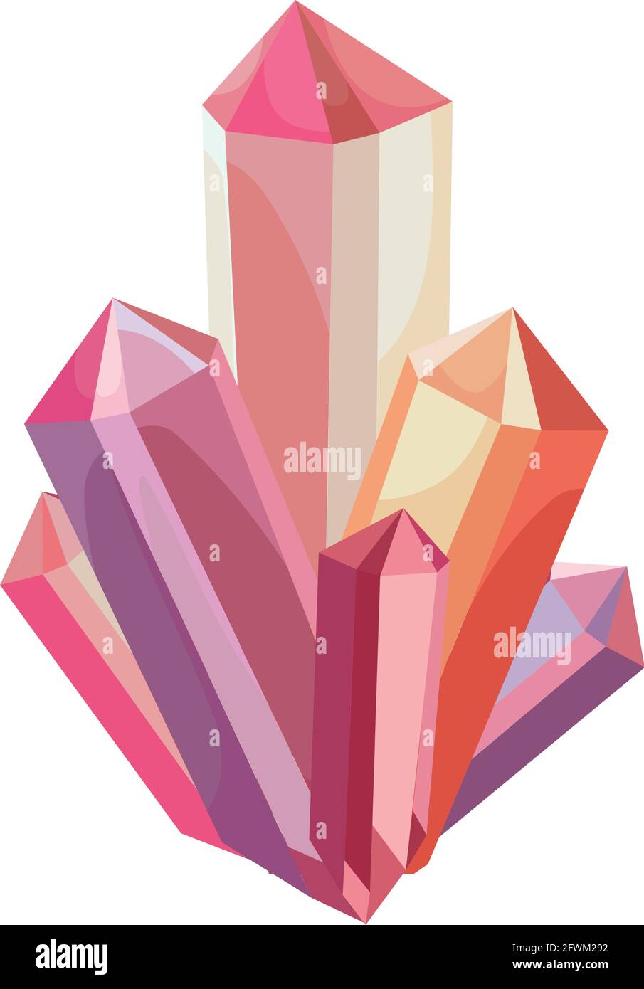 red quartz icon Stock Vector Image & Art - Alamy