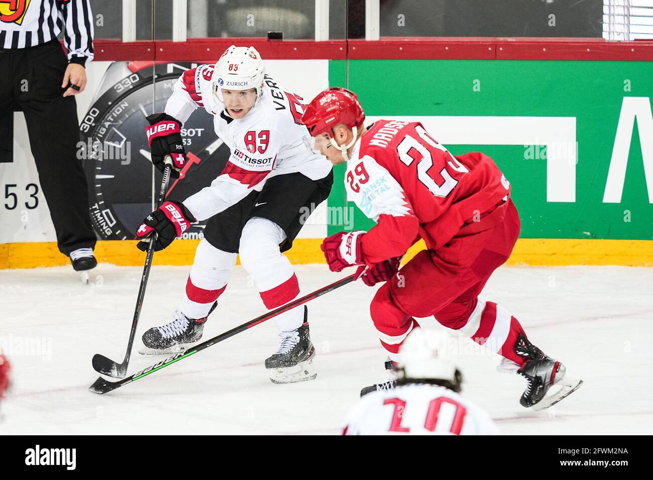 23.05.2021, Riga, Olympic Sports Center, Denmark vs Switzerland (2021 ...
