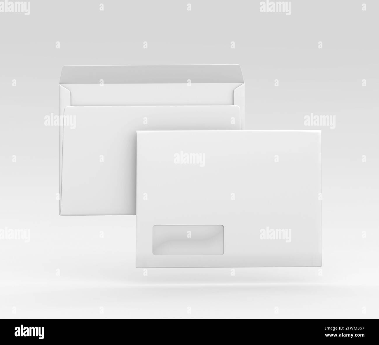 Realistic White Envelope C5/C6 mockup, Blank letter paper, c5 c6 ...