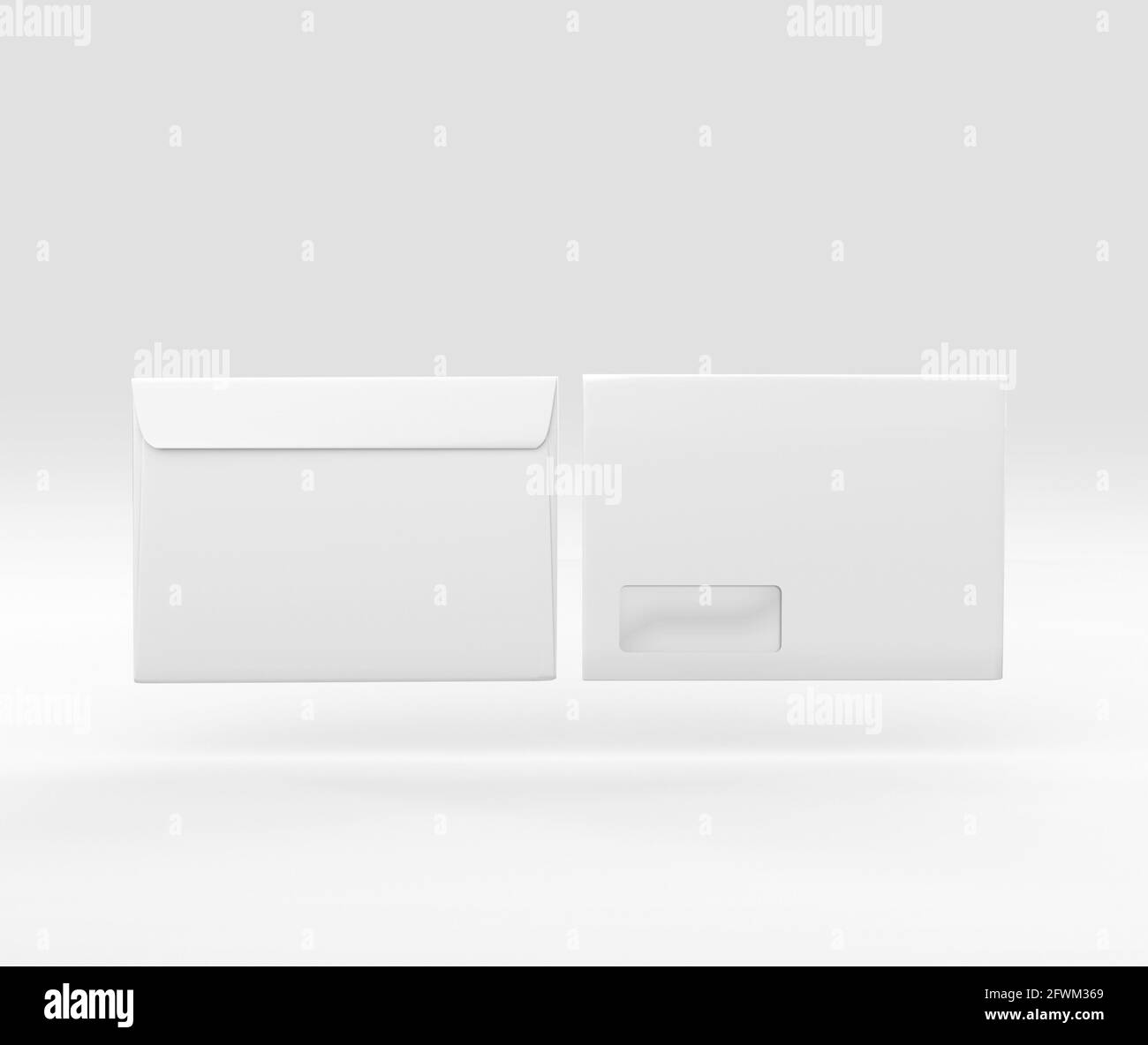 Realistic White Envelope C5/C6 mockup, Blank letter paper, c5 c6 ...