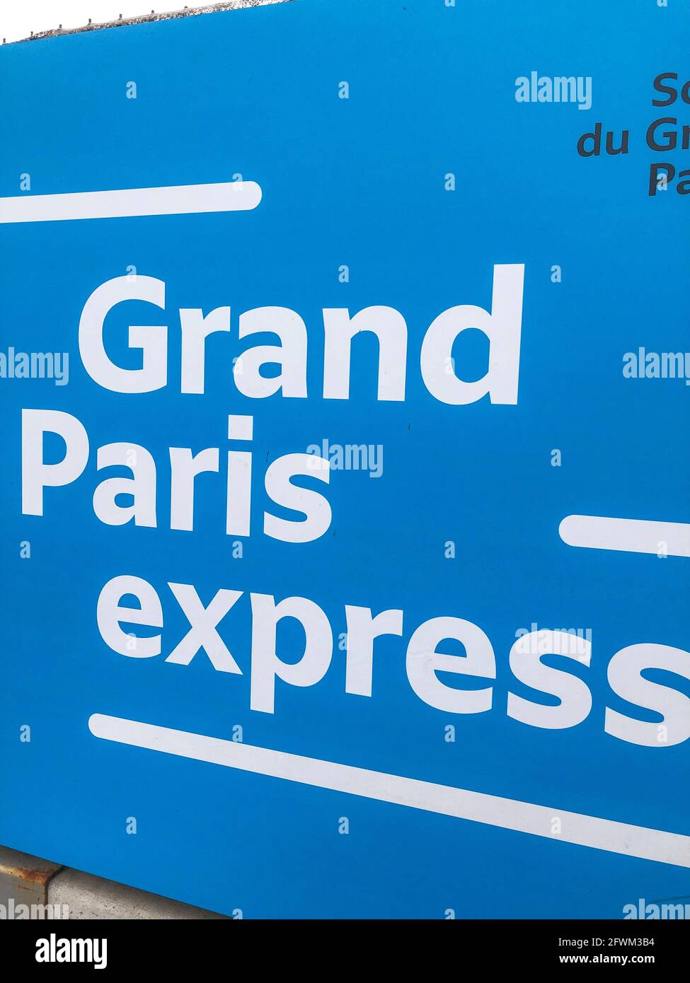 Saint-Maur, Creteil, France, Subway COnstruction Site, Public ...