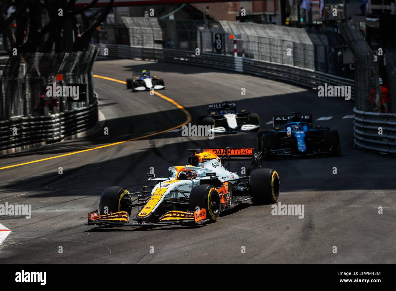 Monaco, Monaco. 23rd May, 2021. 03 RICCIARDO Daniel (aus), McLaren ...