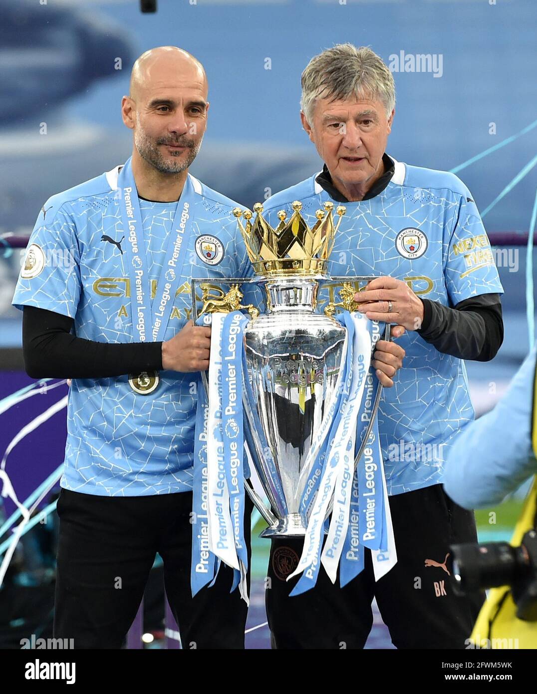 Brian kidd pep manchester city hi-res stock photography and images - Alamy