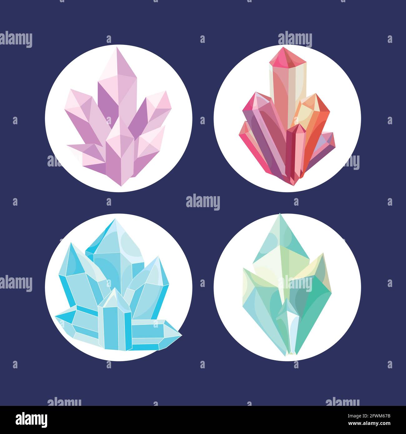 Four designs for jewelry hi-res stock photography and images - Alamy