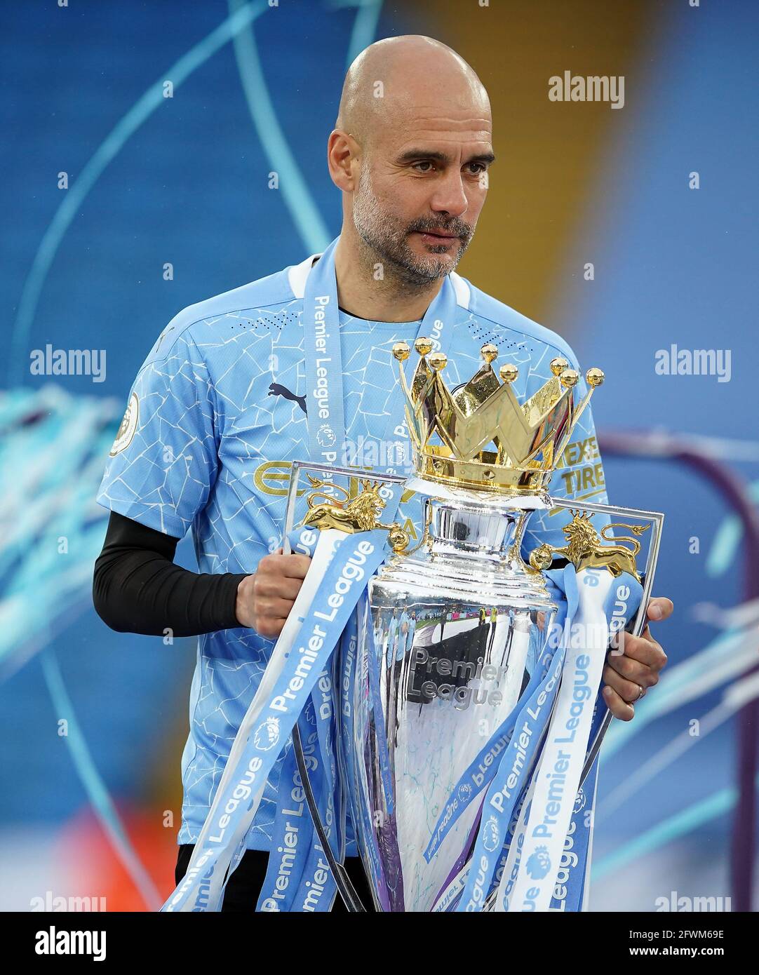 Pep guardiola trophy 2021 hi-res stock photography and images - Alamy