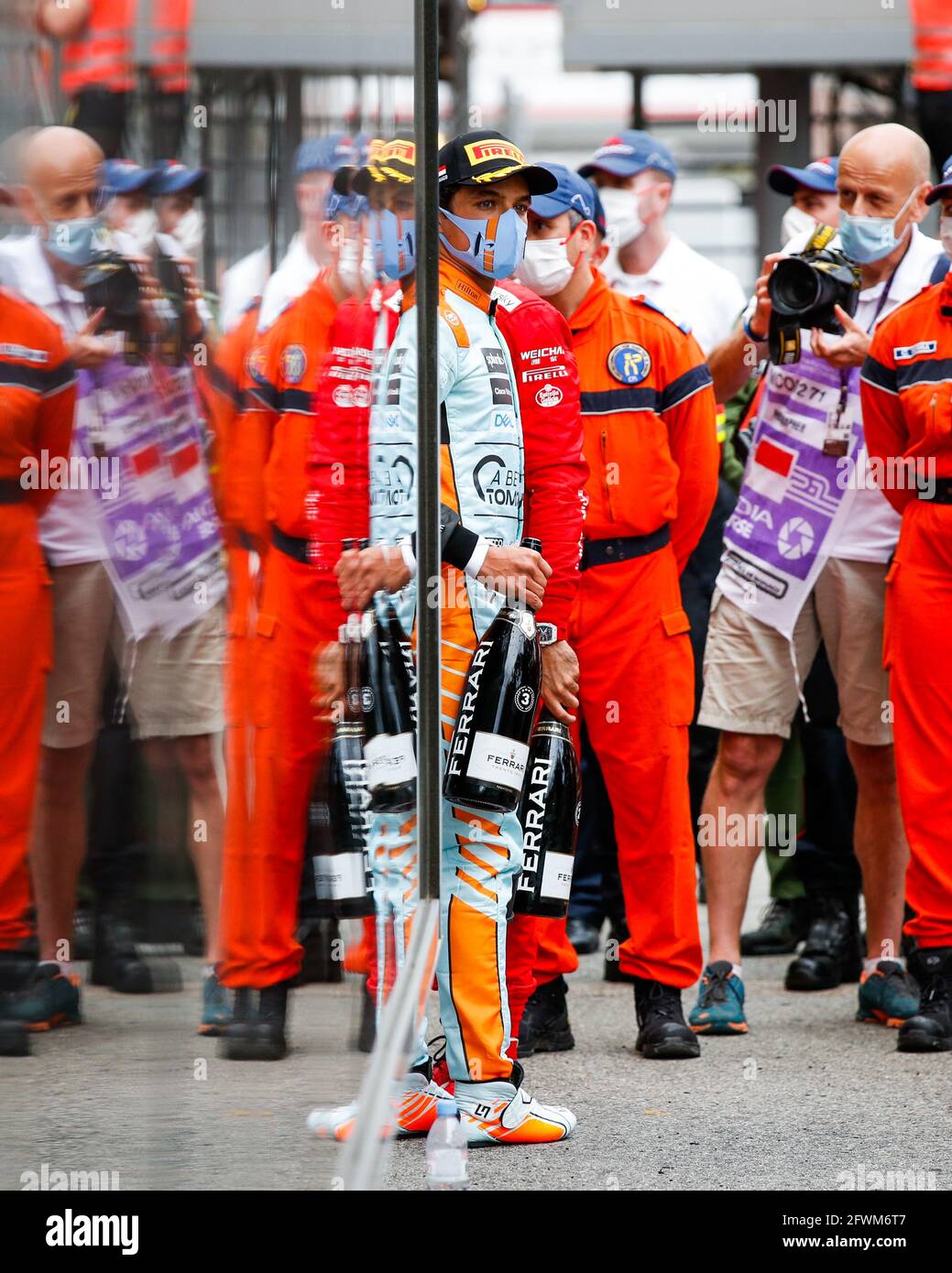 Monaco, Monaco. 23rd May, 2021. NORRIS Lando (gbr), McLaren MCL35M ...