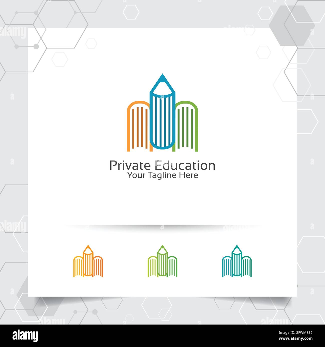 Open book logo vector hi-res stock photography and images - Alamy