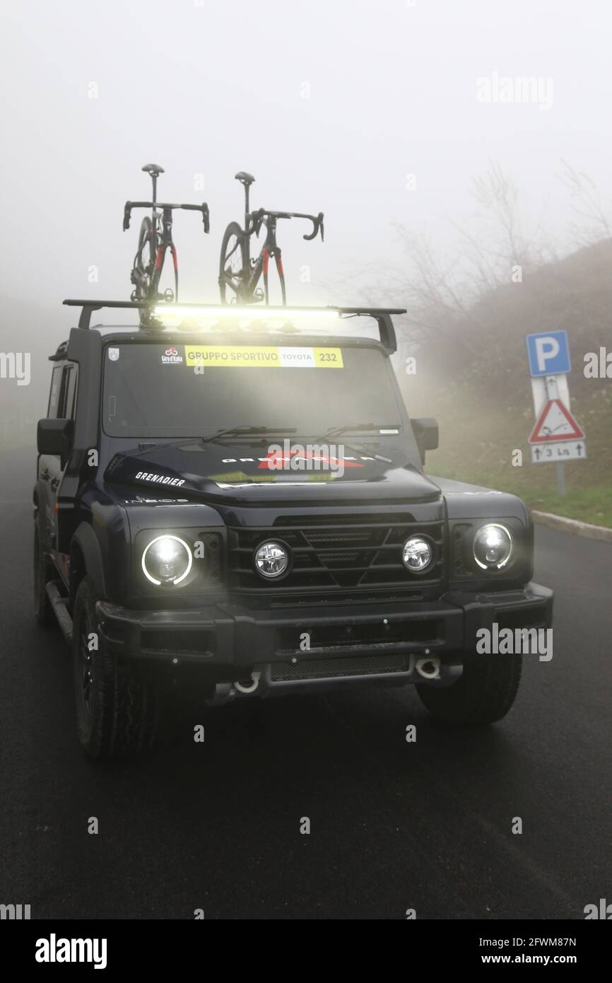 Monte Zoncolan, Italy. 22nd May, 2021. Giro d'Italia, Tour of Italy ...