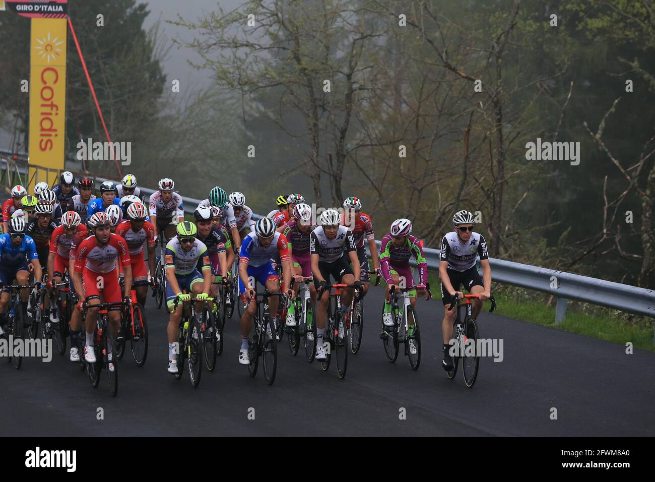 Monte Zoncolan, Italy. 22nd May, 2021. Giro d'Italia, Tour of Italy ...