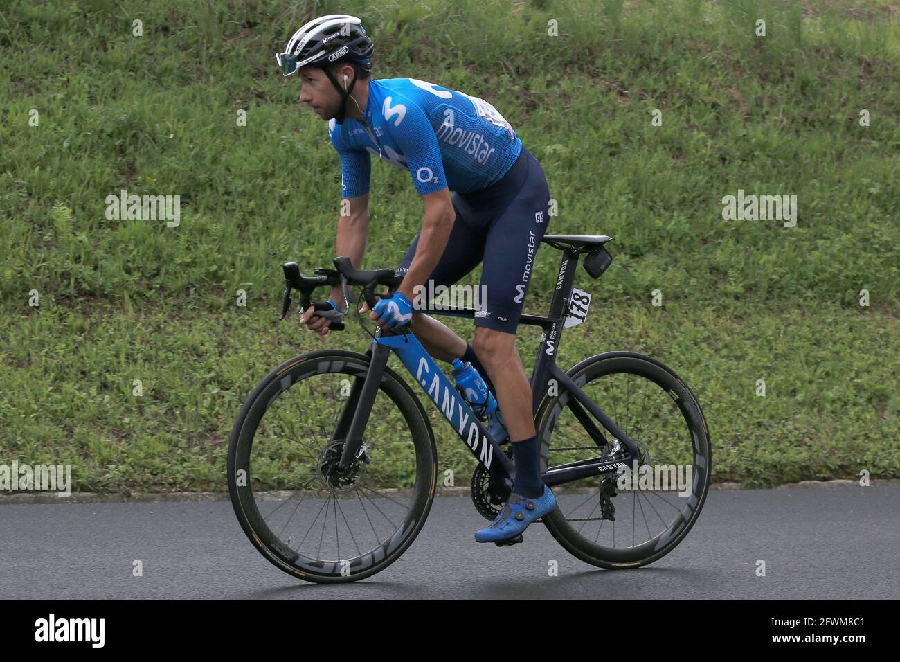 Monte Zoncolan, Italy. 22nd May, 2021. Giro d'Italia, Tour of Italy ...