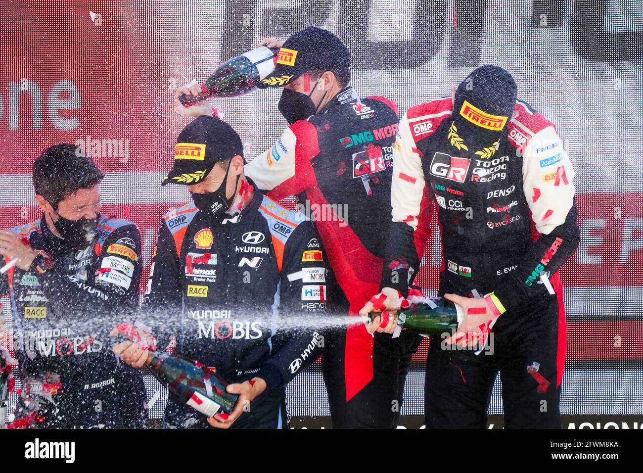 EVANS Elfyn (GBR), TOYOTA Yaris WRC, portrait during the 2021 Rally de Portugal, 4th round of ...