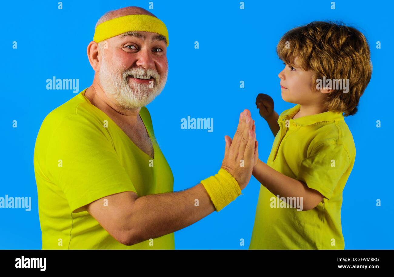 Healthy grandpa hi-res stock photography and images - Alamy