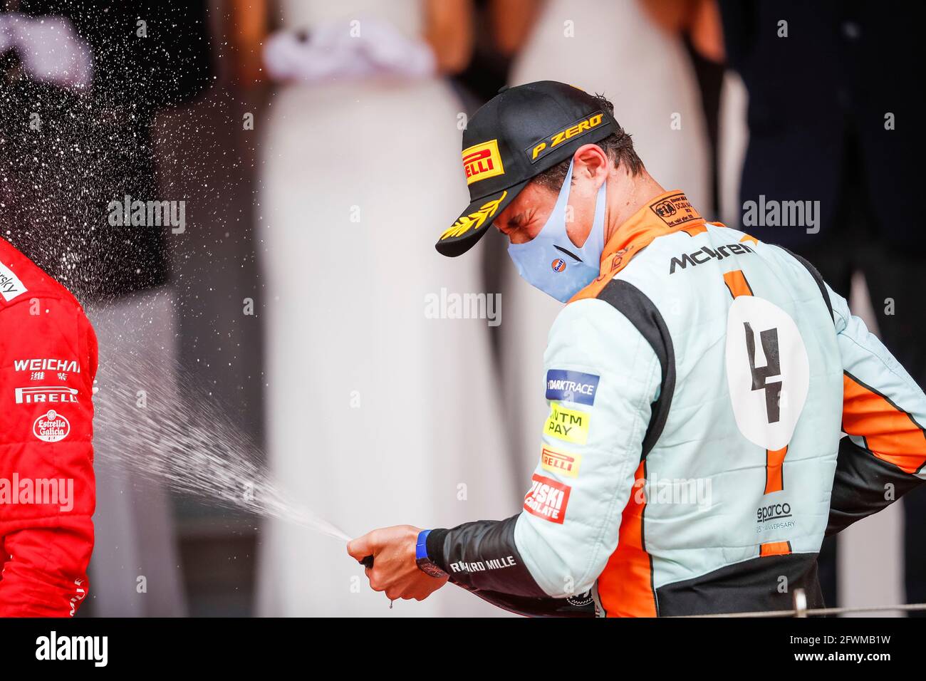 Monte-Carlo, Monaco. 23rd May, 2021. # 4 Lando Norris (GBR, McLaren F1 Team), F1 Grand Prix of ...