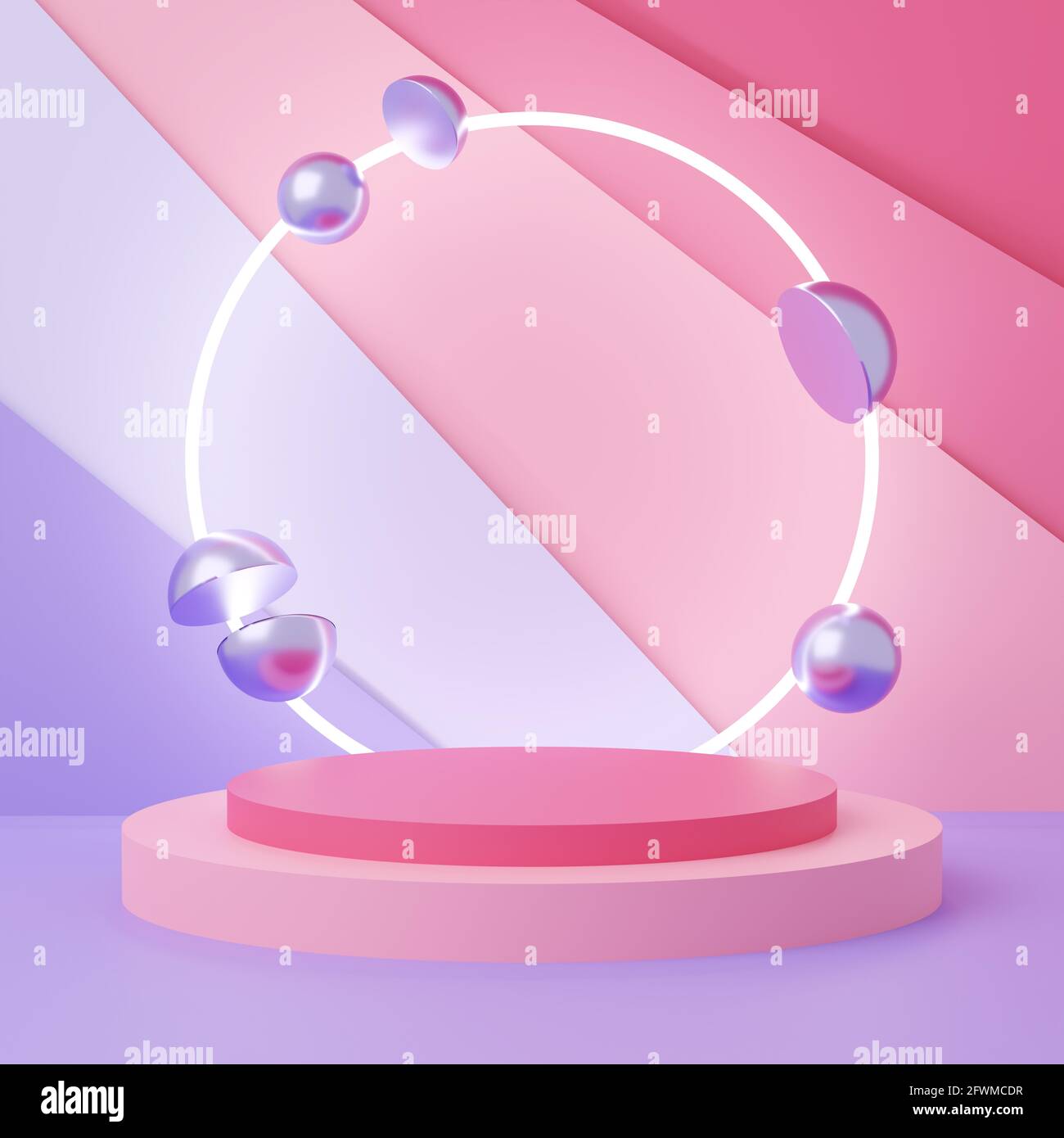 3D illustration of a platform against a texture Stock Photo - Alamy