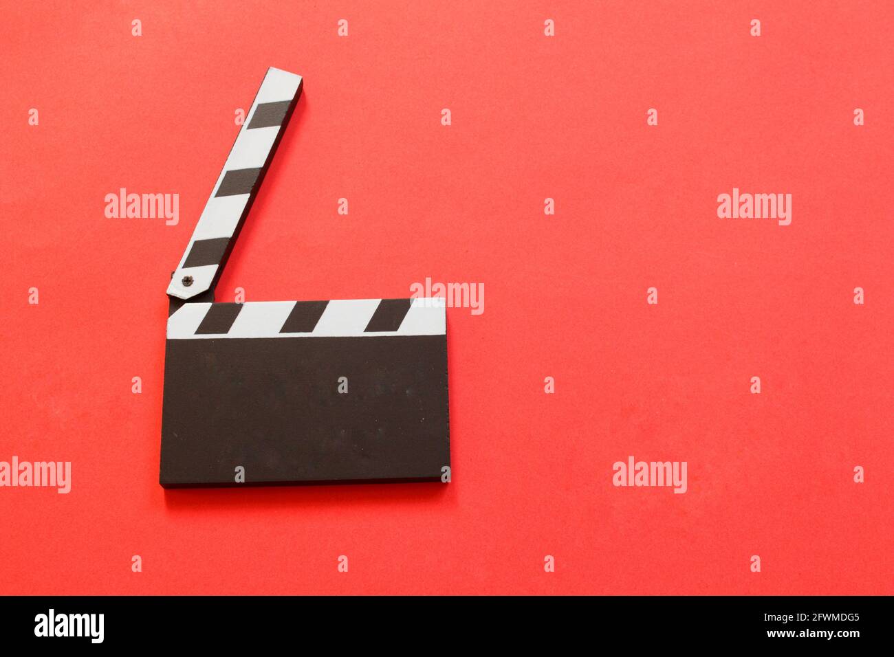 Blank movie production clapper board hi-res stock photography and ...