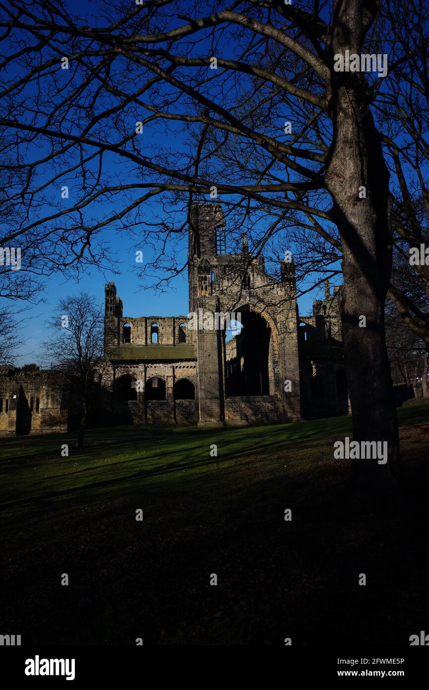 " Kirkstall Abbey " , "Leeds " , "UK Stock Photo - Alamy