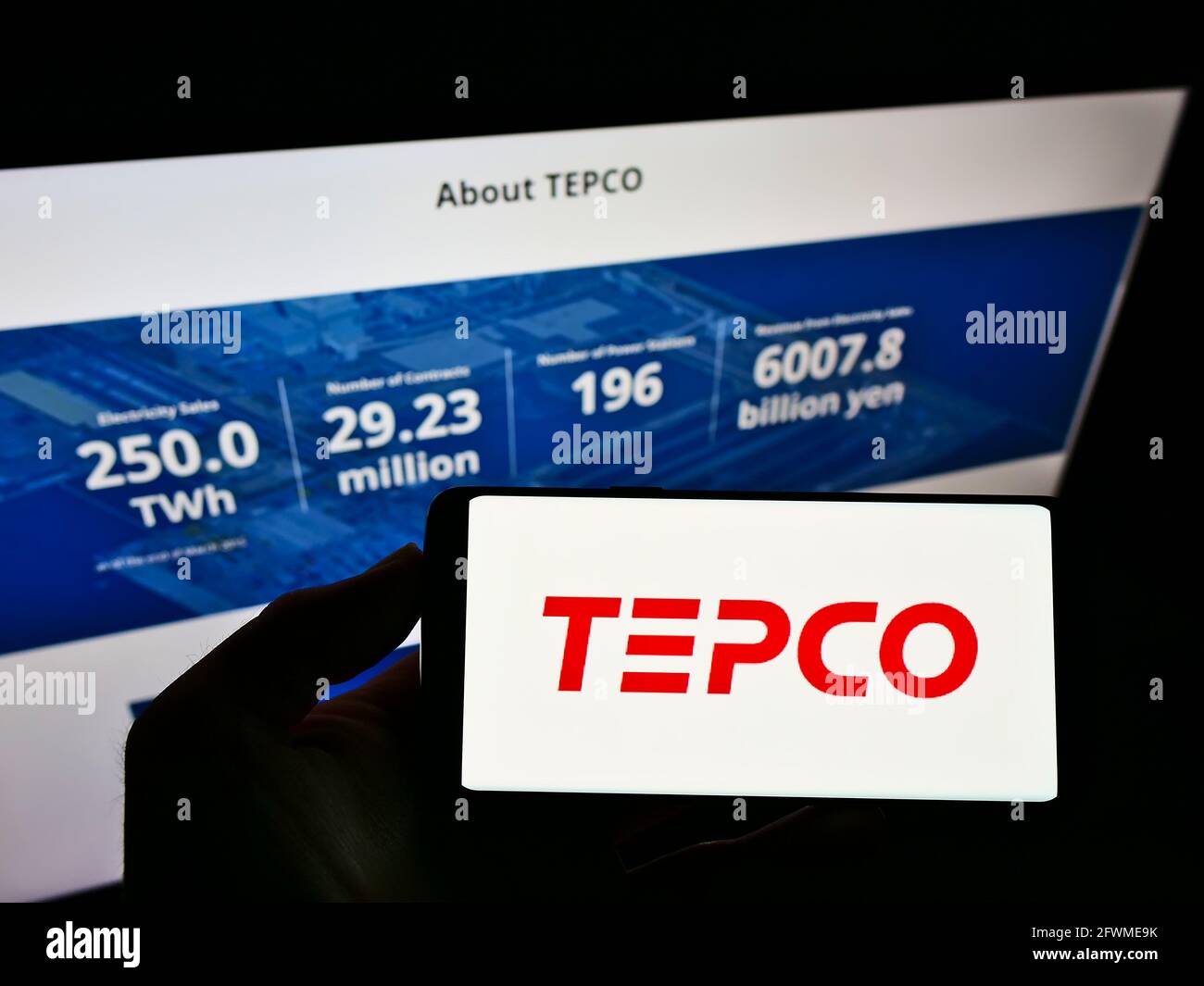 Logo tokyo electric power company hi-res stock photography and images ...