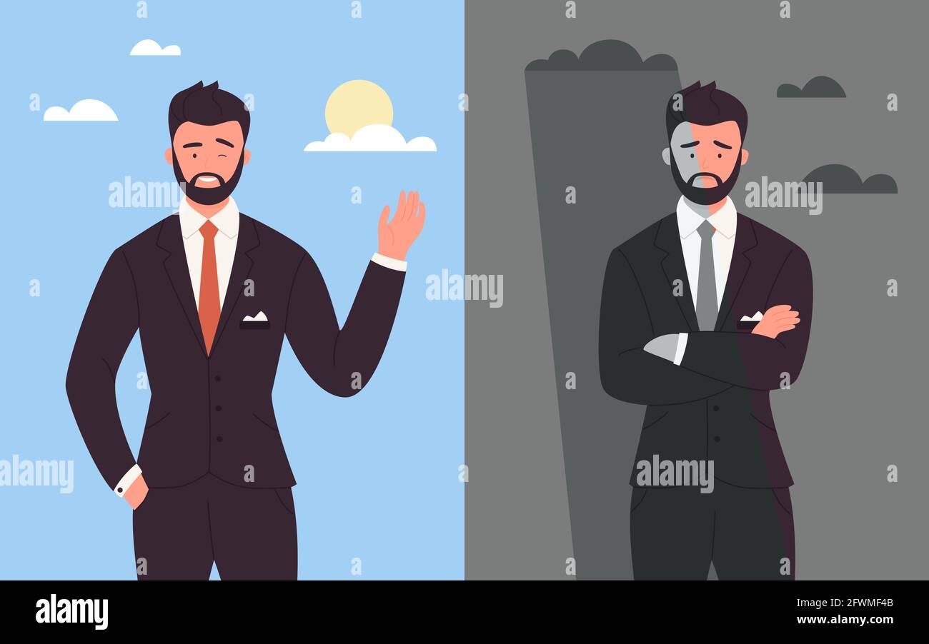 Happy guy standing in Stock Vector Images - Alamy