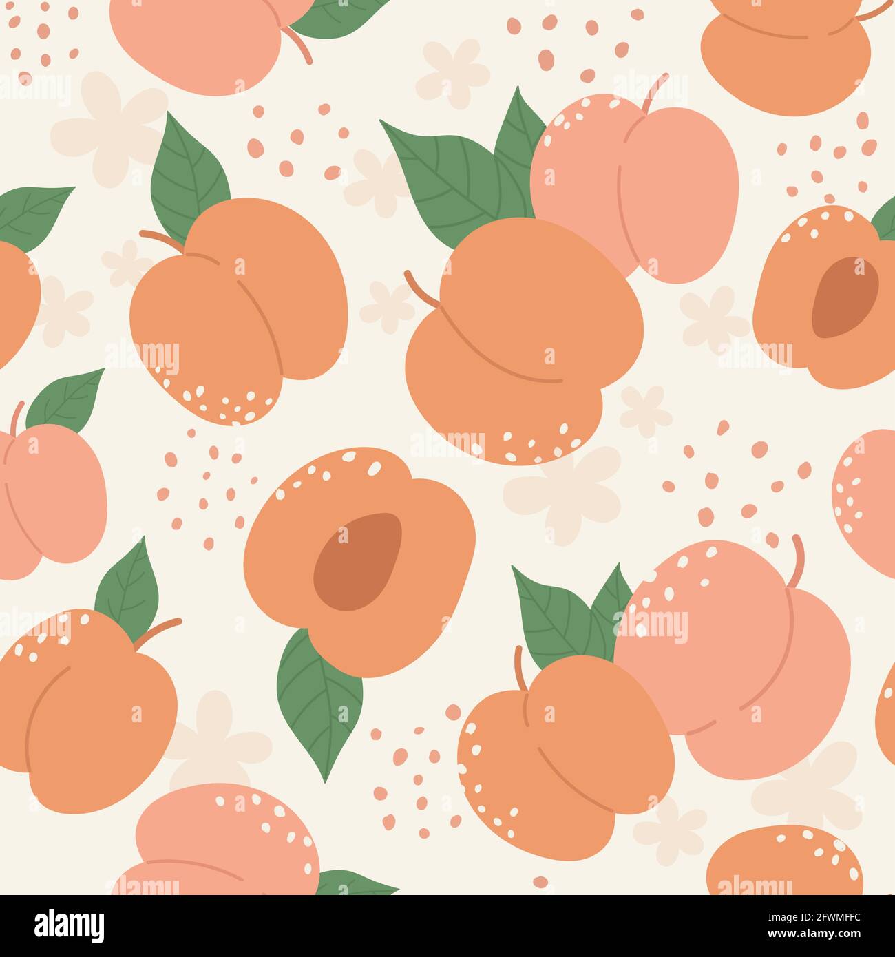 Peach Wallpaper Patterns