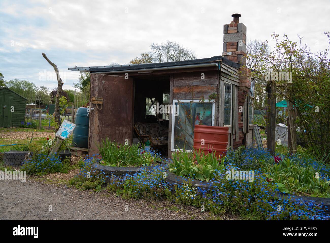 Allotment, vegetable, patch, compost heap, cabbage patch, planning ...