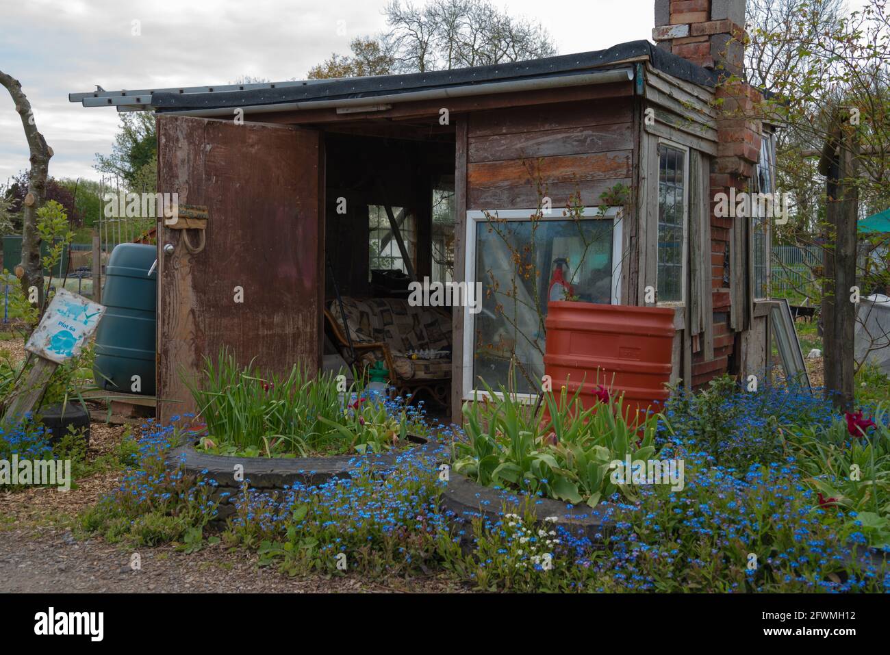 Allotment, vegetable, patch, compost heap, cabbage patch, planning ...