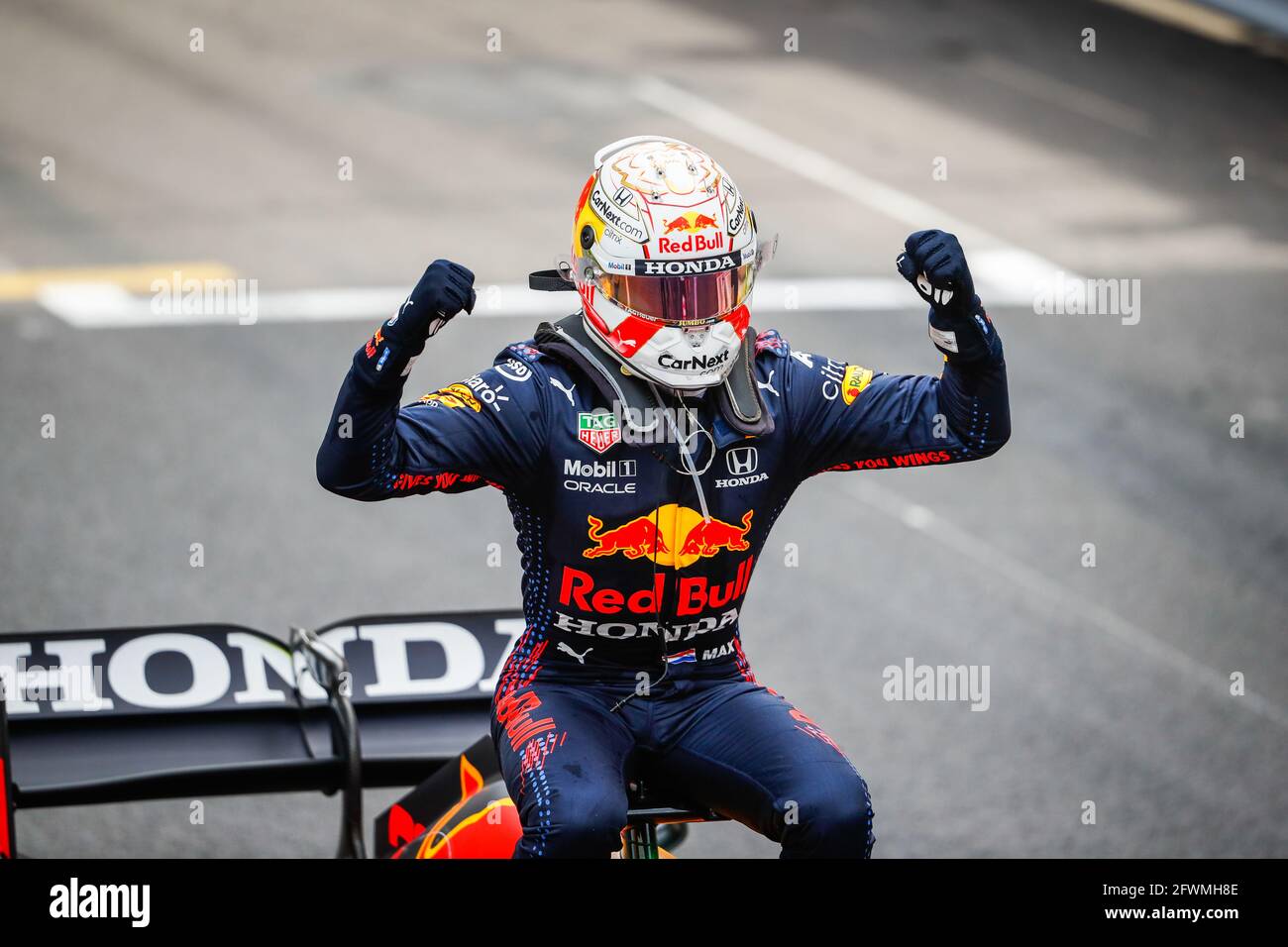Max verstappen 2021 celebration hi-res stock photography and images - Alamy