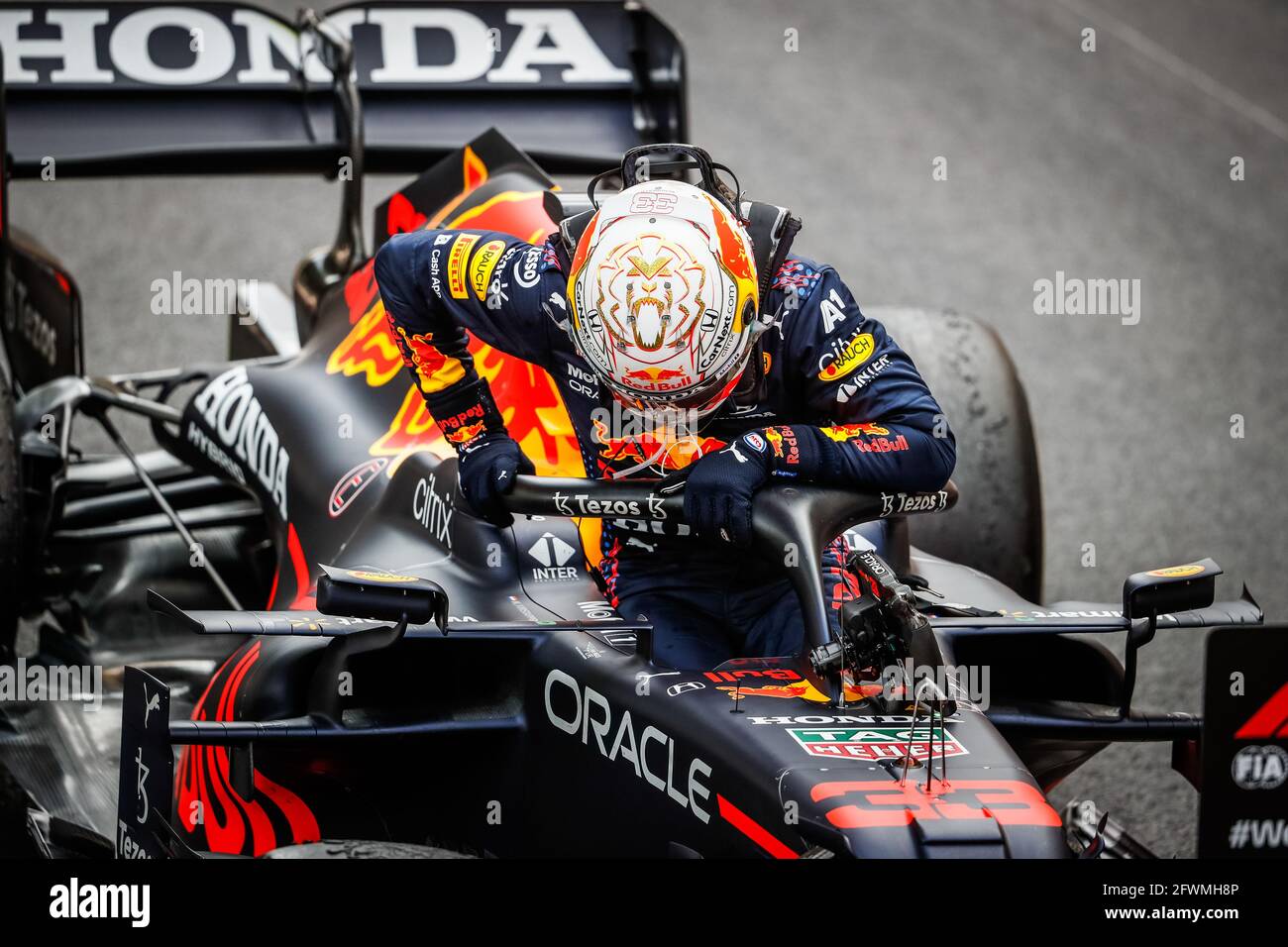 Max verstappen 2021 celebration hi-res stock photography and images - Alamy