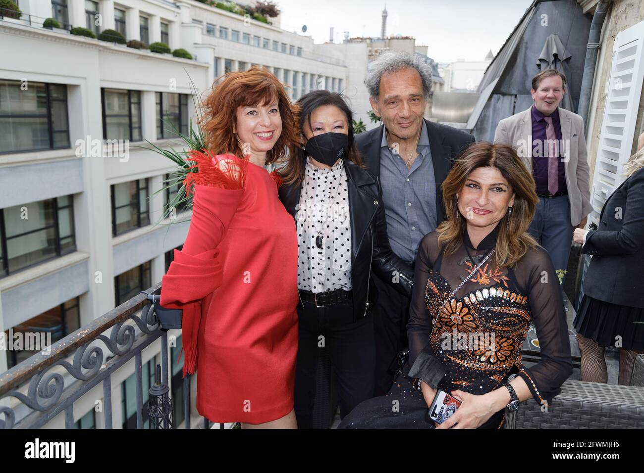 Paris, France. 22nd May, 2021. Sylvie Malys, Jeanne D’Hauteserre ...