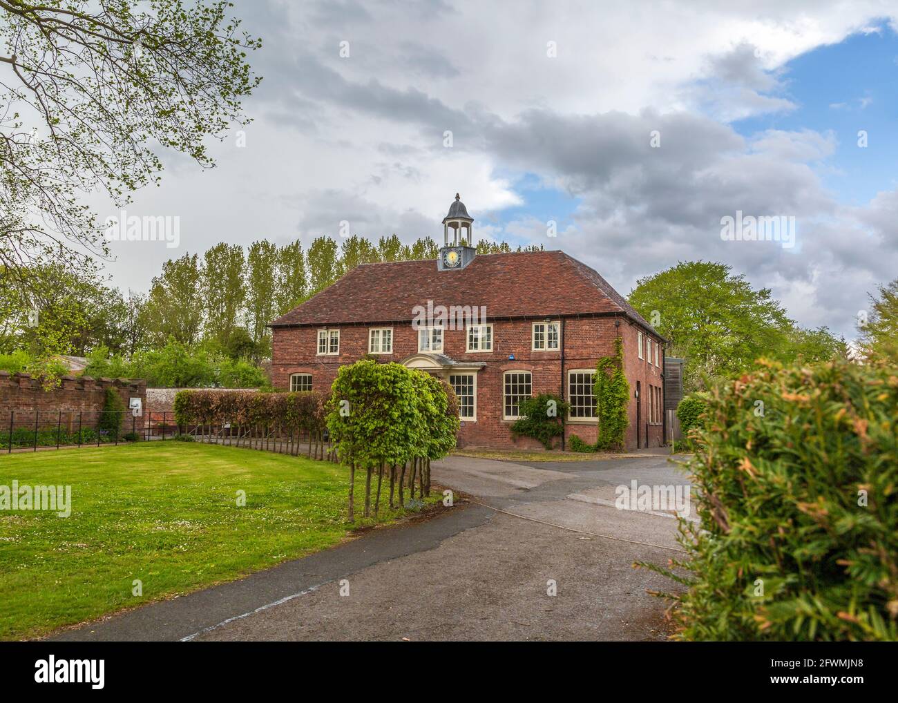 Hartlebury Castle Visitor Centre in Hartlebury, Worcestershire Stock ...