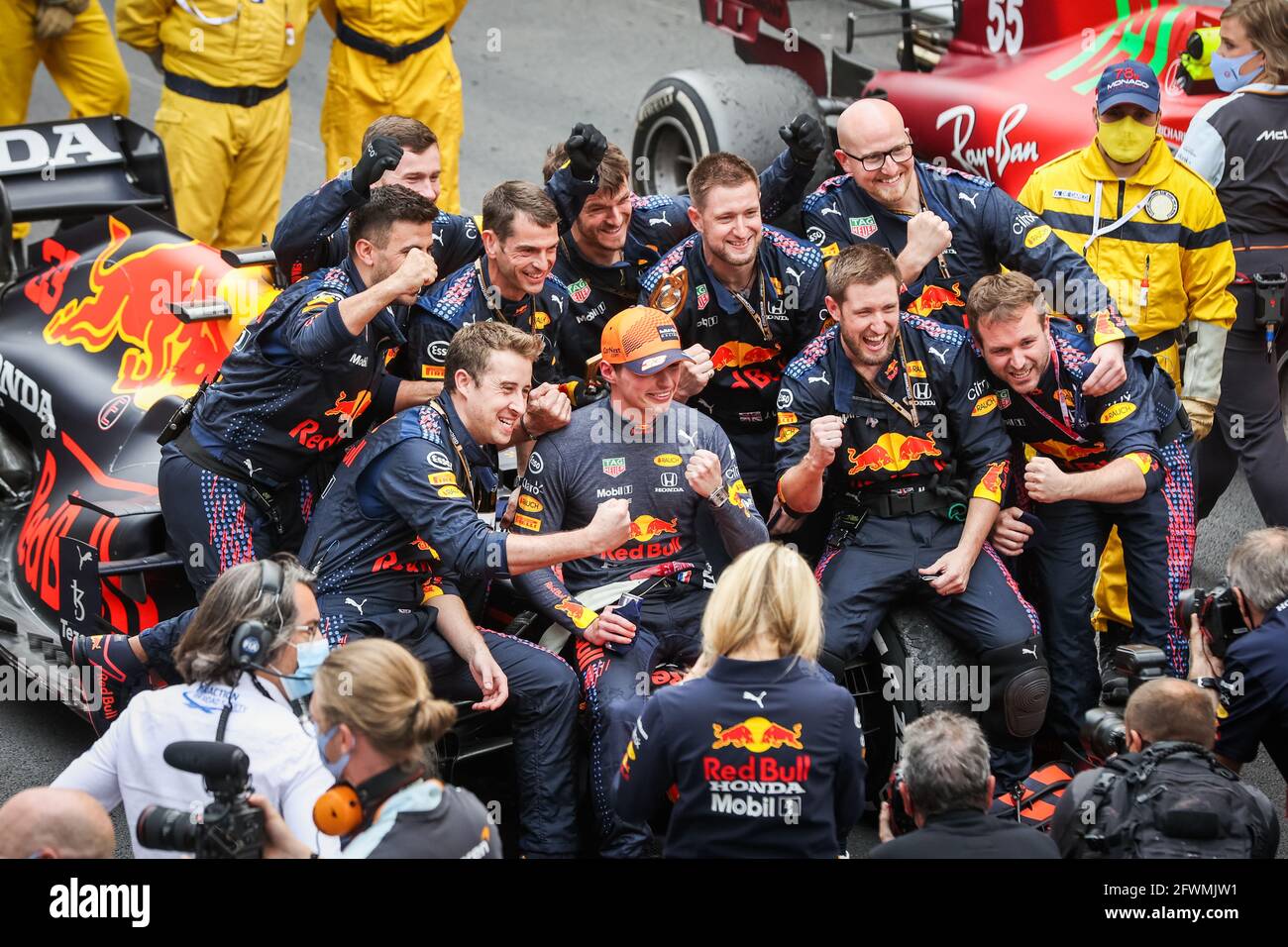 Max verstappen 2021 celebration hi-res stock photography and images - Alamy