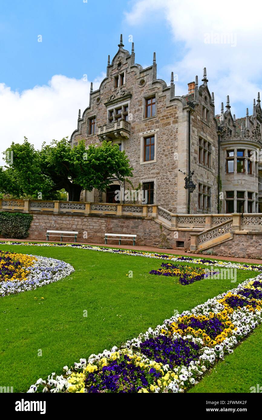 Altenstein Castle Park in Thuringia Stock Photo - Alamy