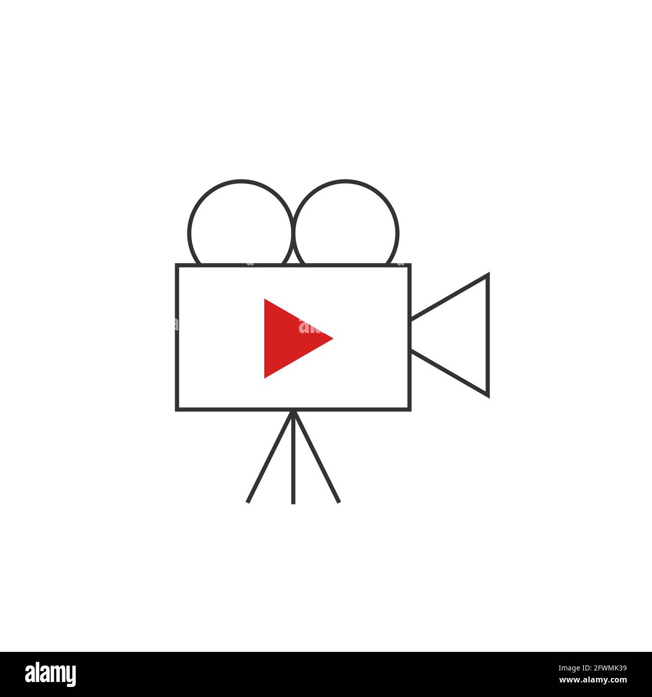 Multimedia film production Stock Vector Images - Alamy