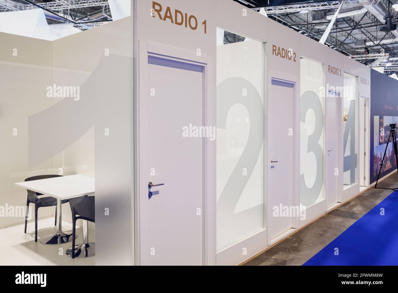 Radio booths hi-res stock photography and images - Alamy