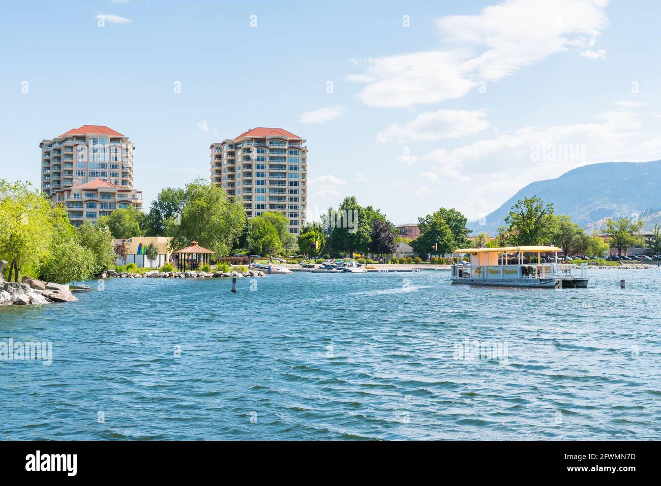 Penticton beach hi-res stock photography and images - Alamy
