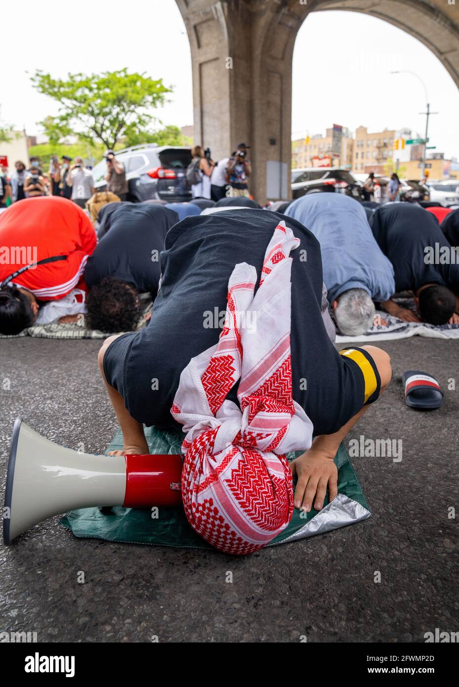 Free Palestine Rally in Queens in light of the ongoing escalating ...