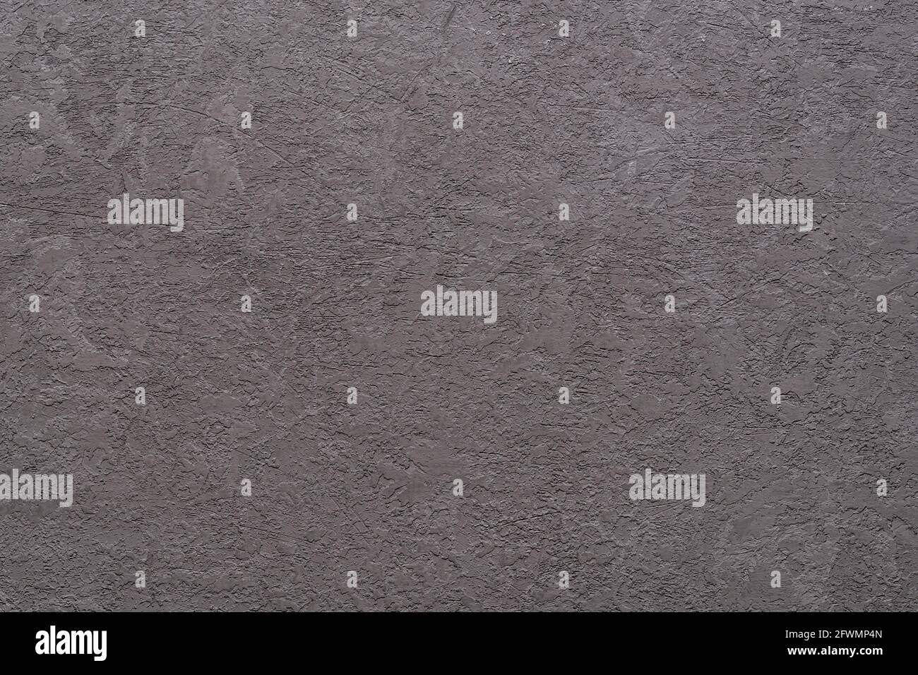 Texture of rough plastered gray wall with scratches. Surface of rough ...