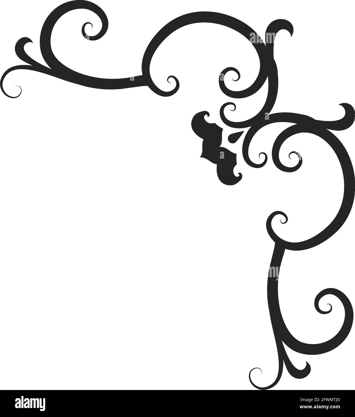 Baroque Corner Design