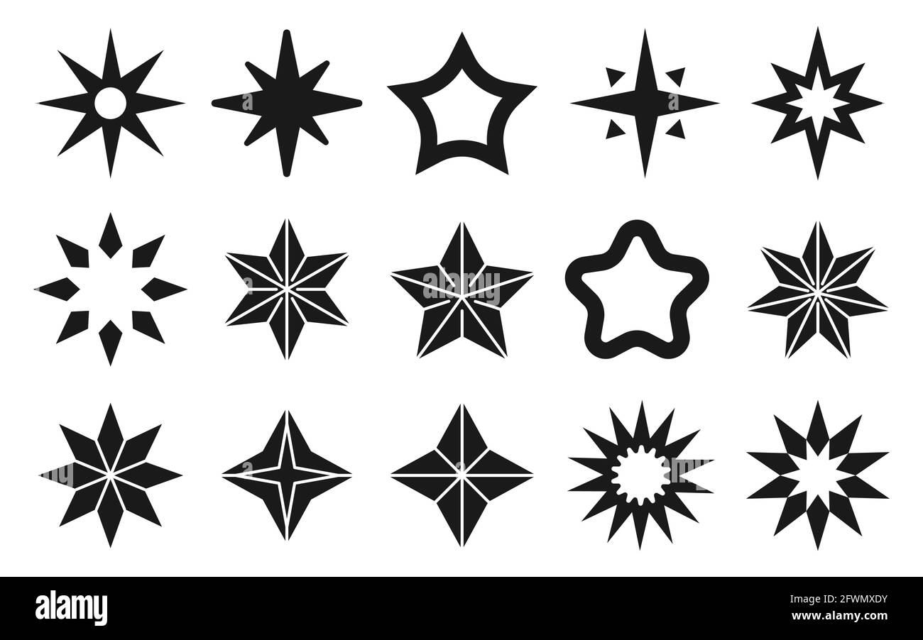Gold stars stickers Black and White Stock Photos & Images - Alamy
