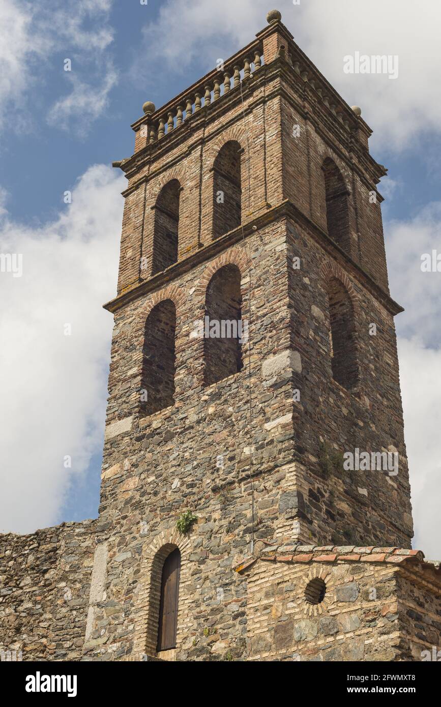 Building of the Almonaster la Real, Spain Stock Photo - Alamy