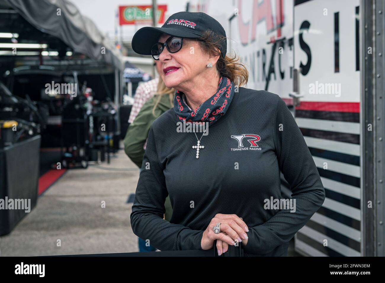 Baytown, Texas, USA. 23rd May, 2021. Kay Torrence, the mother of Top ...