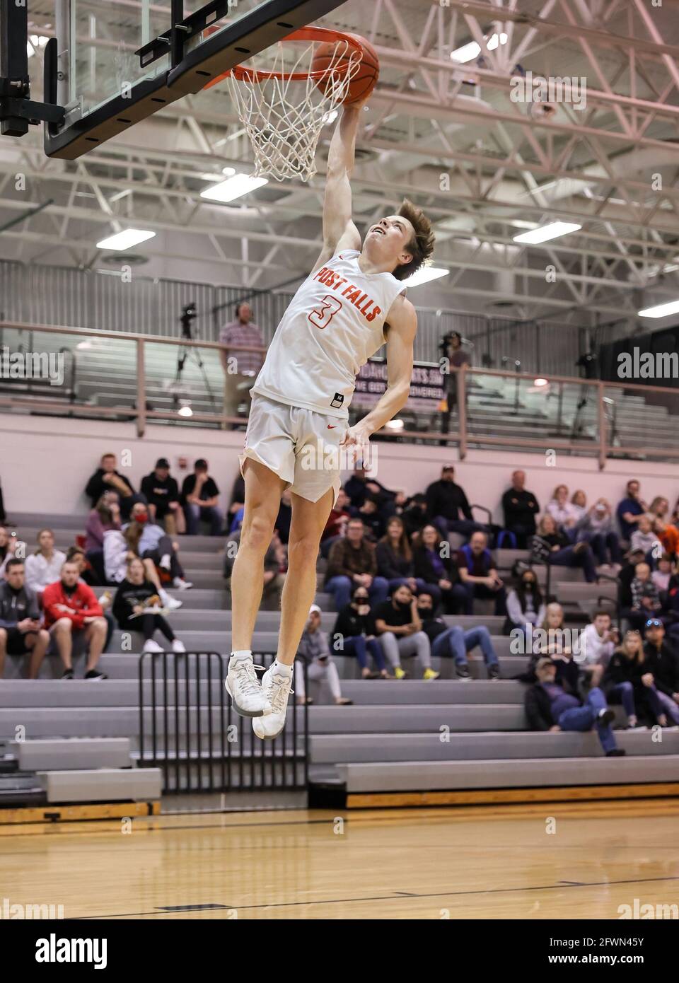 2021 Idaho State High School All-Stars Slam Dunk Contest in Post Falls ...