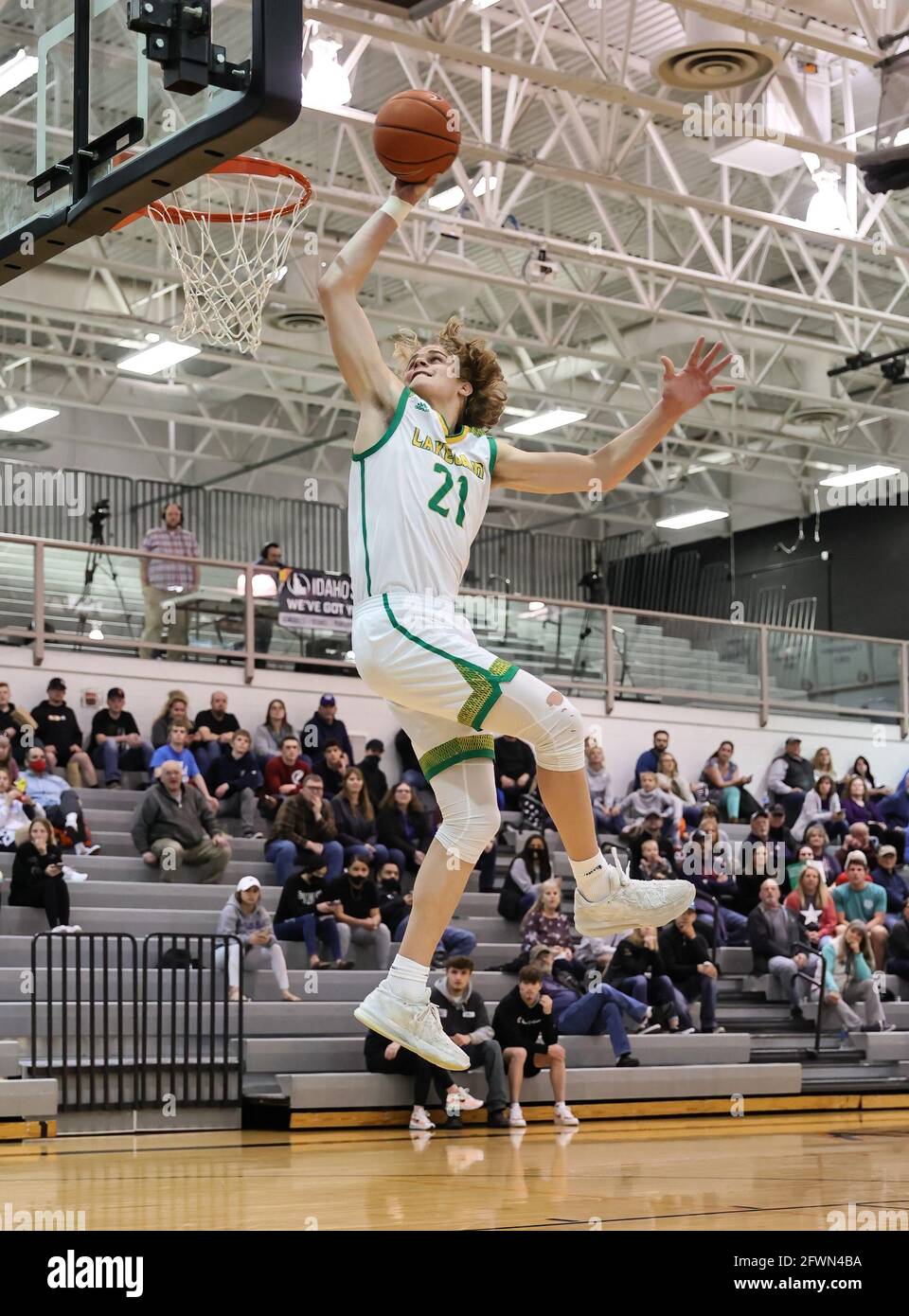 2021 Idaho State High School All-Stars Slam Dunk Contest in Post Falls ...