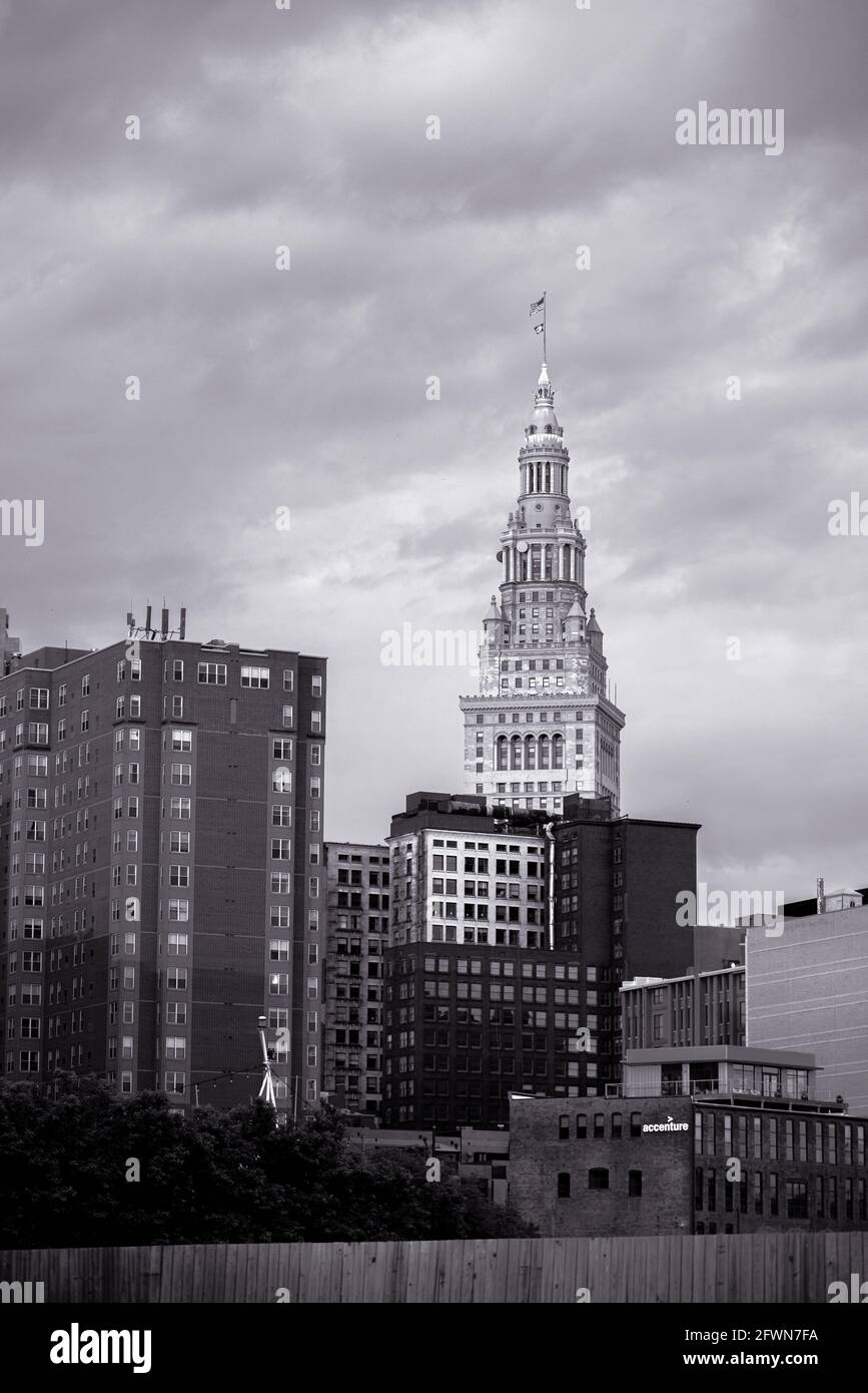 terminal tower in cleveland ohio Stock Photo - Alamy